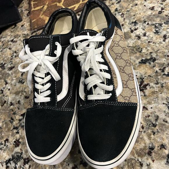 Vans | Shoes | Gucci Old Skool Custom Vans Mens 15 Skateboard Shoes ...